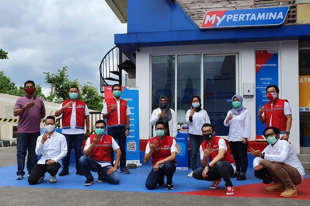 Pertamina Buka Layanan Pelanggan MyPertamina di SPBU Pertamina Buka Layanan Pelanggan MyPertamina di SPBU